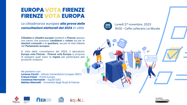 Evento pubblico in vista delle elezioni europee del 2024 • Nove da Firenze Evento pubblico in vista delle elezioni europee del 2024 • Nove da Firenze